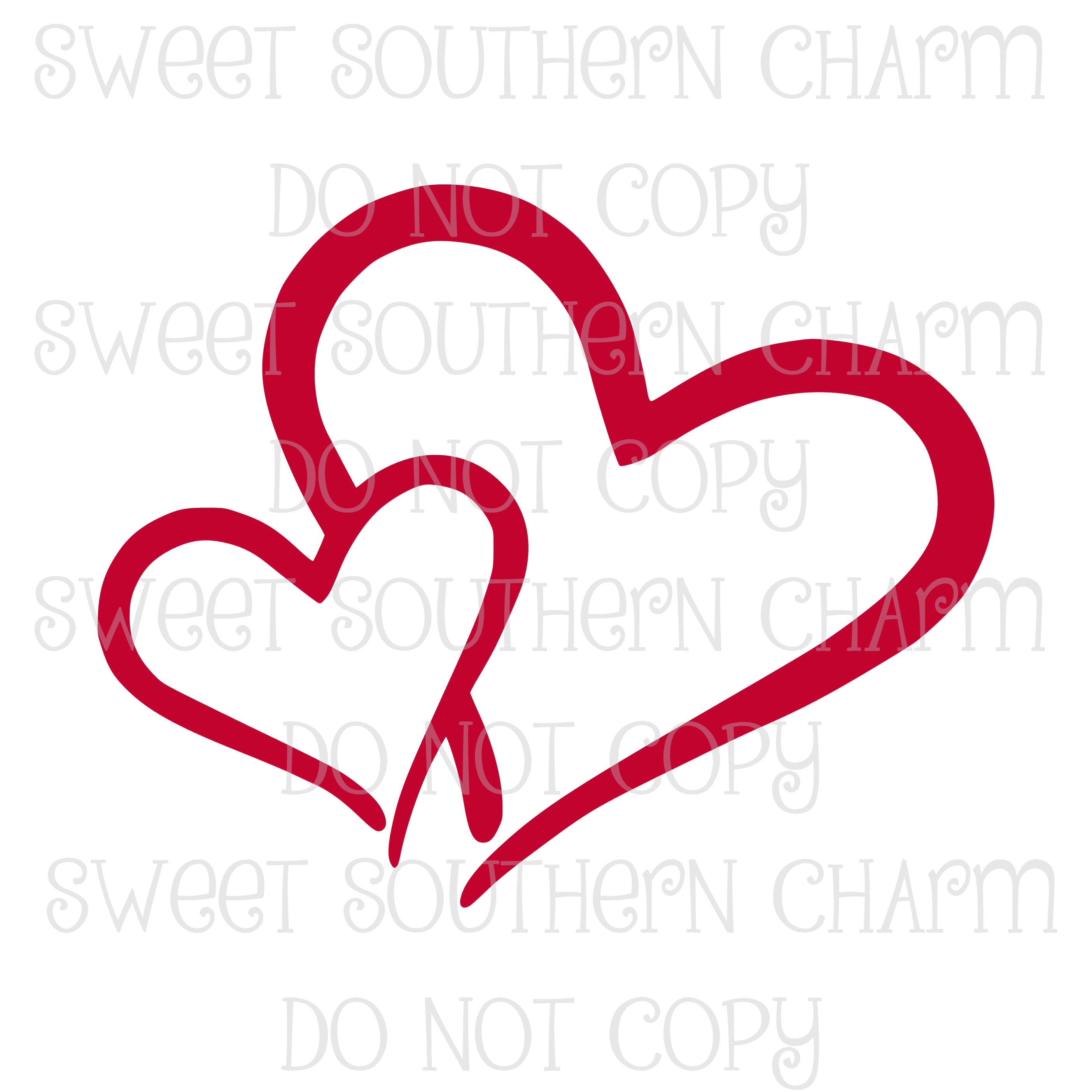 Heart Svg Heart Svg File Svg File Svg Files Double - Etsy Sweden