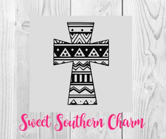Aztec Cross Svg Tribal Cross Svg Aztec Svg Tribal Svg | Etsy