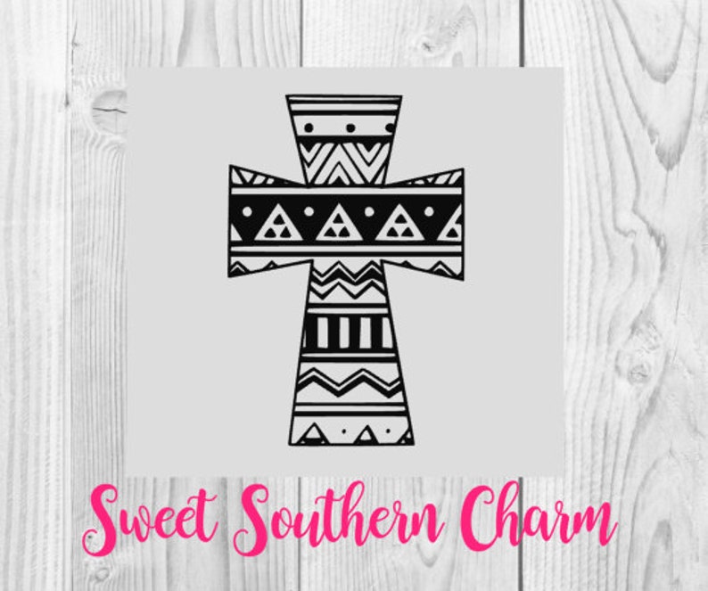 Aztec Cross Svg Tribal Cross Svg Aztec Svg Tribal Svg | Etsy