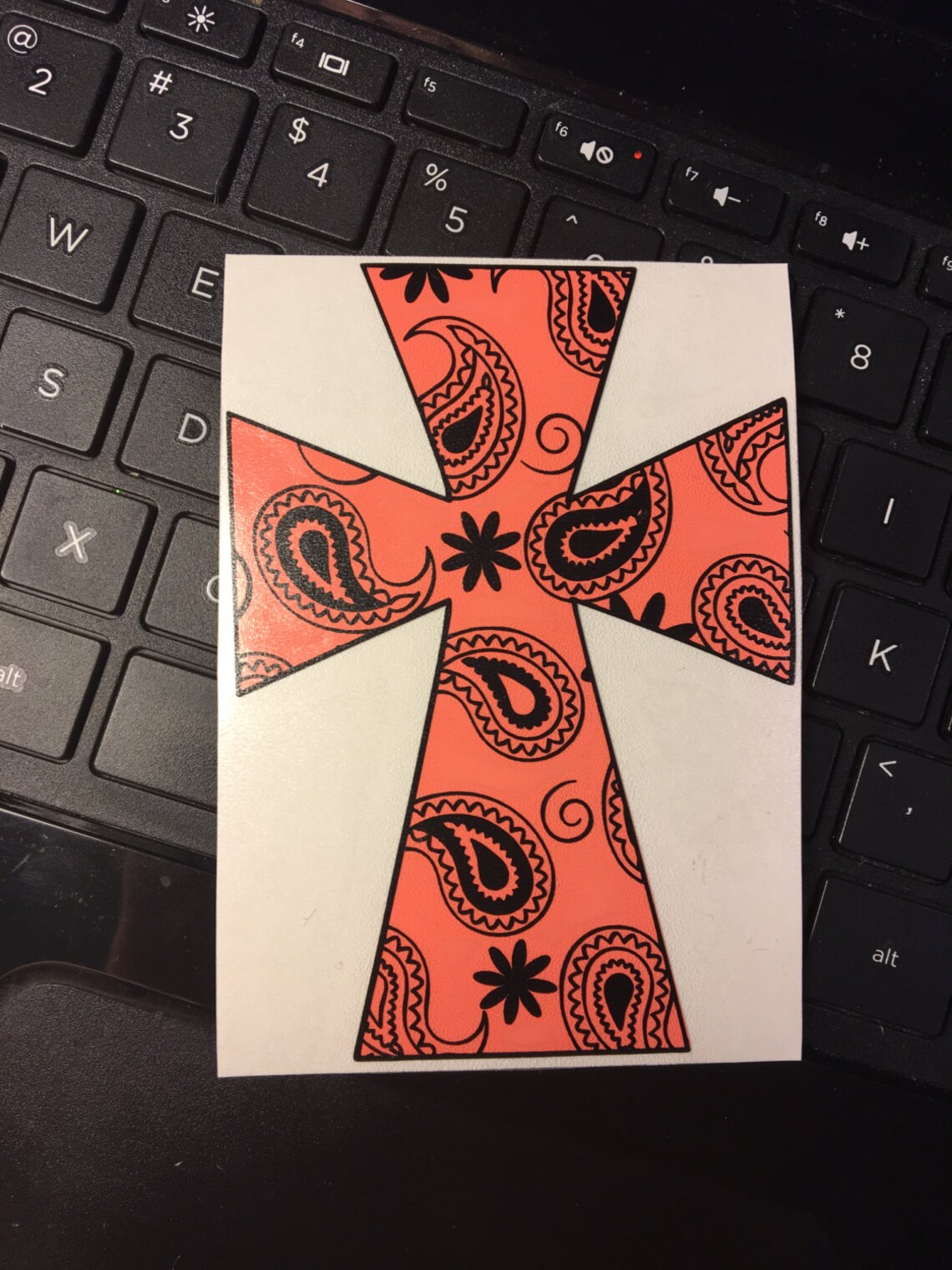 Paisley Cross SVG - SVG File - SVG Files - Cross Svg - - Etsy