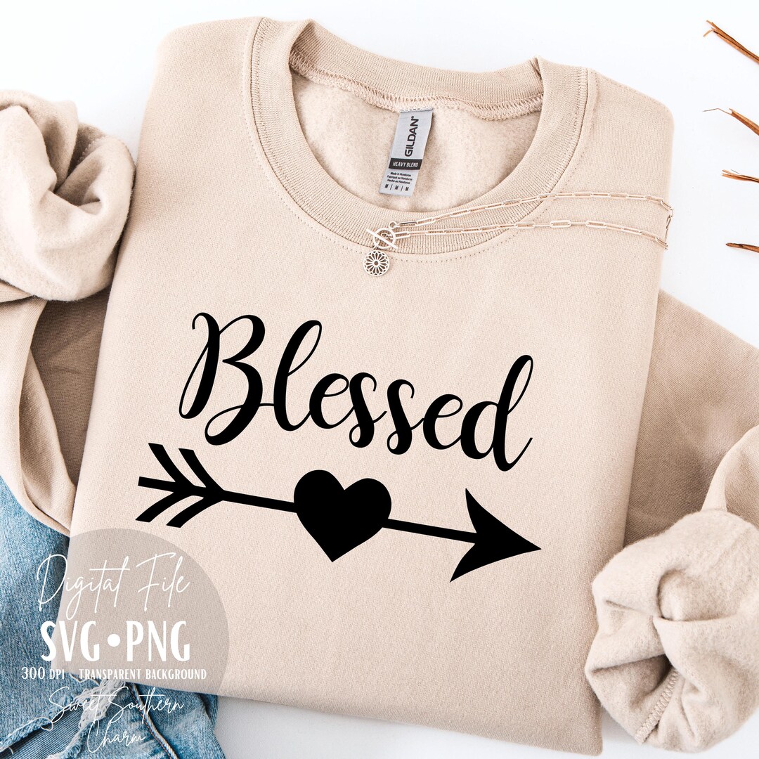 Blessed SVG File - SVG Files - SVG File - Blessed - Arrow Svg File ...