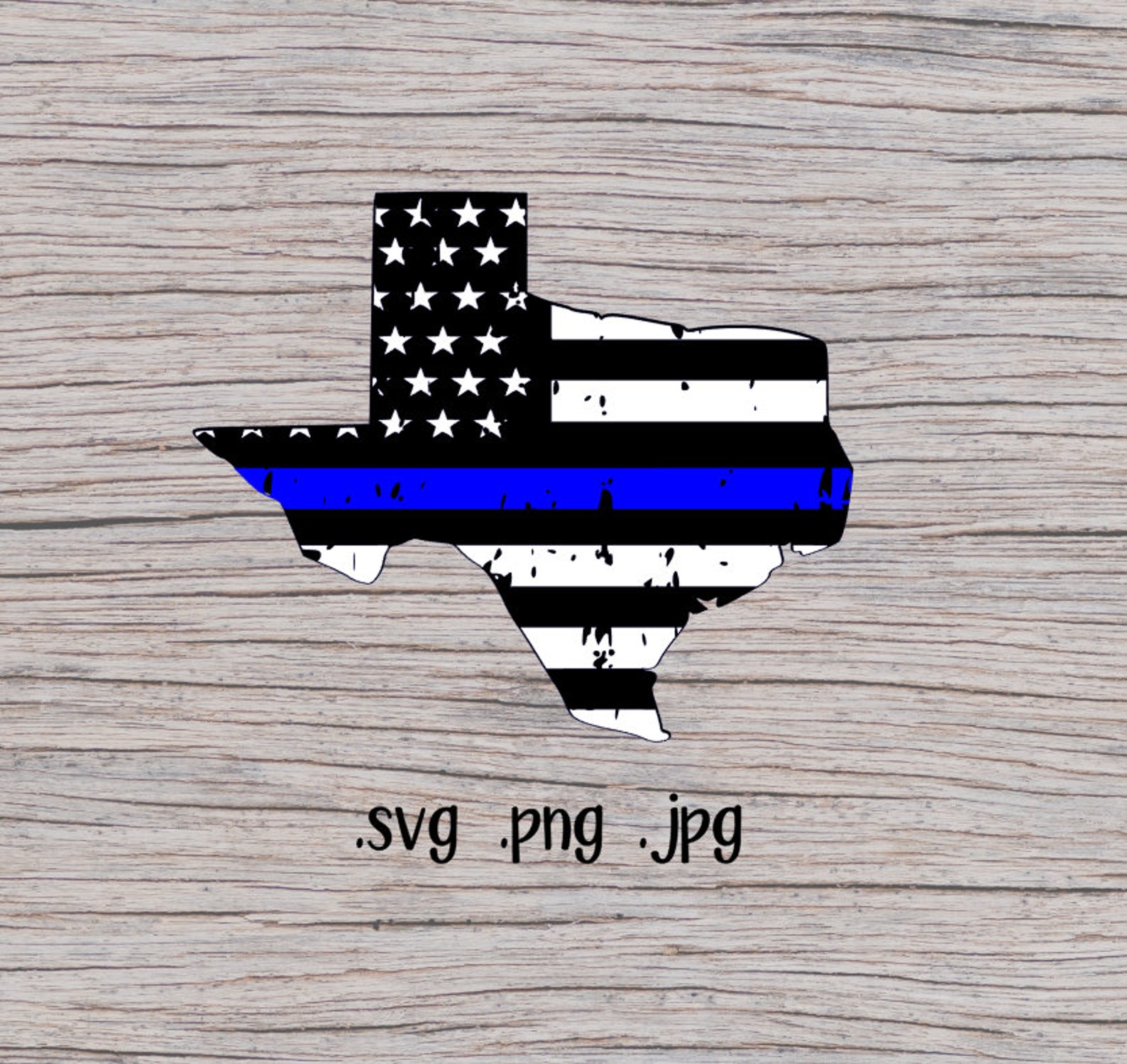 Back the Blue SVG File SVG File SVG Files Svg Files Back the Blue Texas ...