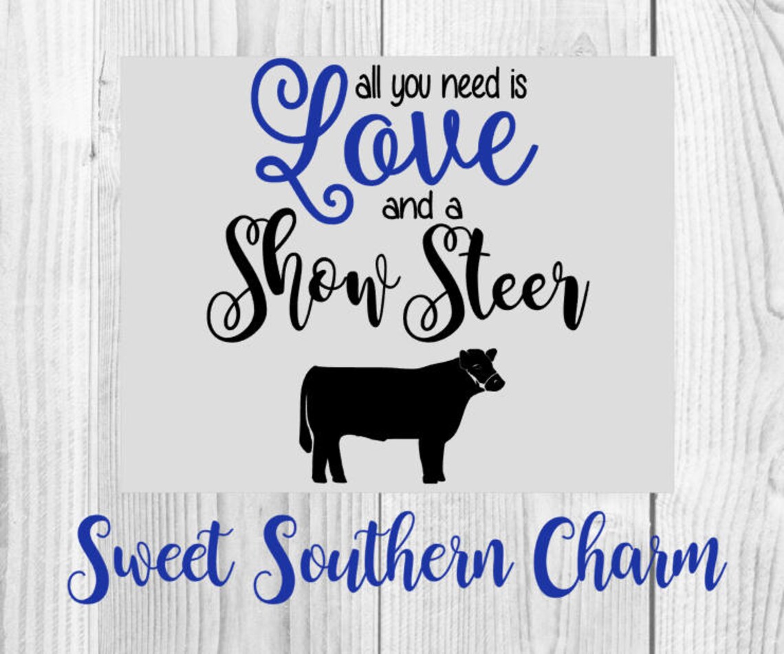 Show Steer Svg Steer Svg Svg File Svg Files - Etsy