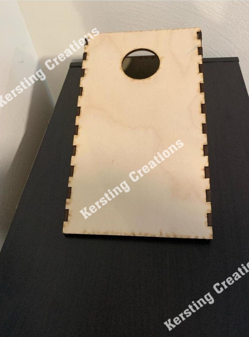 Mini Cornhole Laser File SVG Instant Download Quarters - Etsy