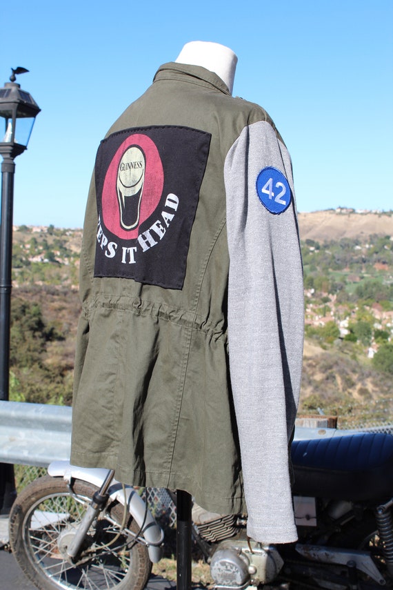 WVF Original Guinness Green Parka w Handmade TR 550 P… - Gem