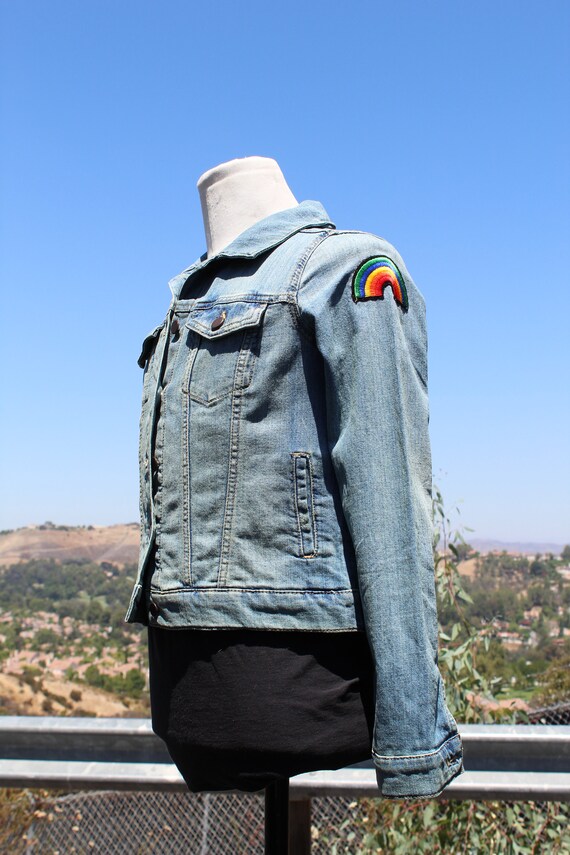 WVF Original Blue Malibu Denim Jeans Jacket Handsewn … - Gem