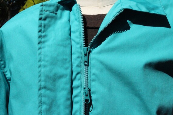Light Blue London Fog Double Zipper Jacket (Vintage /… - Gem