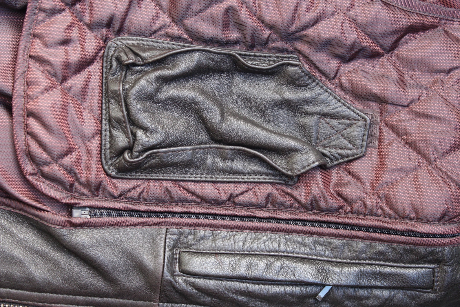Vintage Brown Leather Bomber W Lining Small (vintage / 80s / Wilsons ...