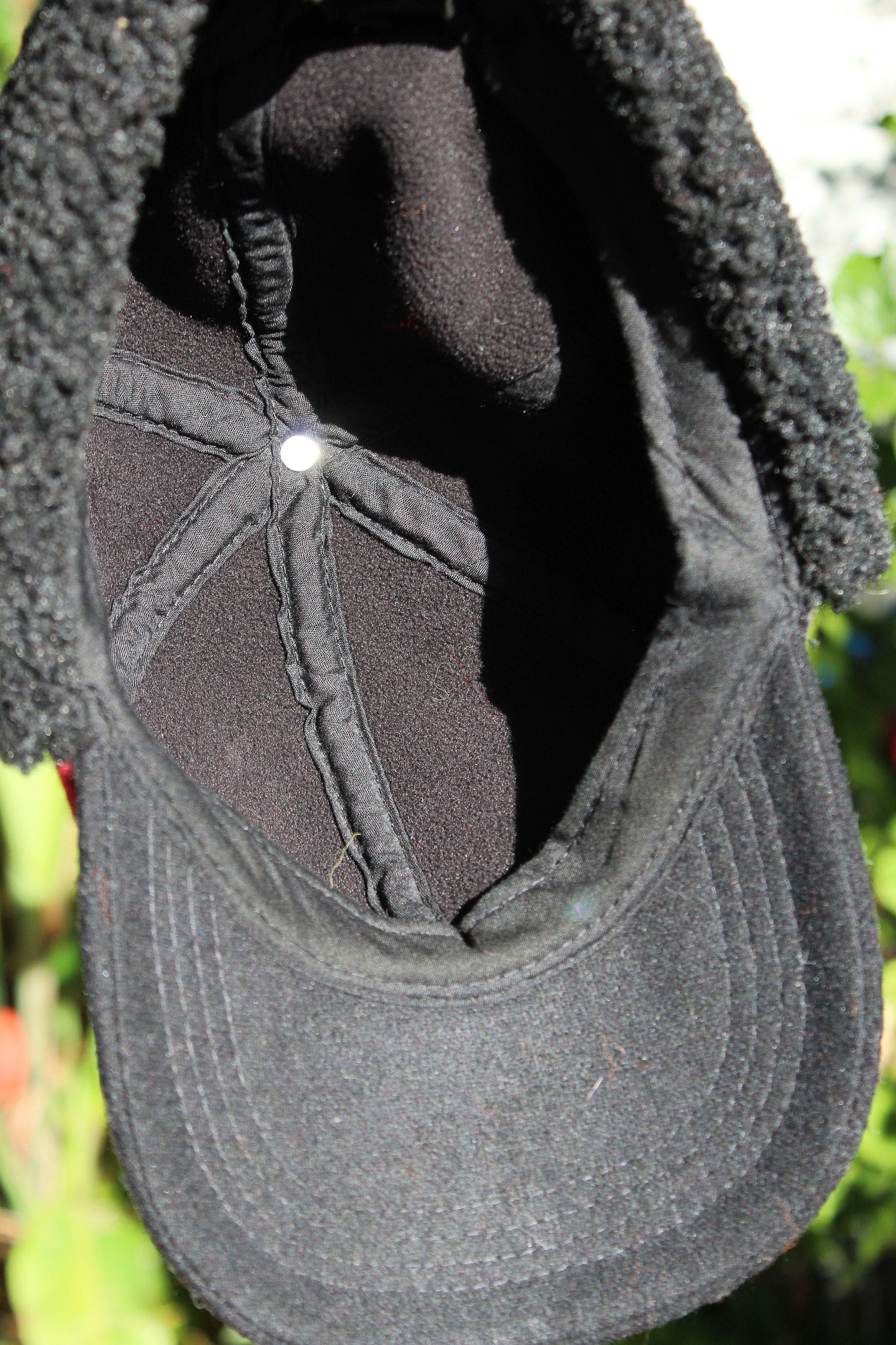 Red / Black Plaid Winter Hat W Bill & Black Shearling Interior - Etsy