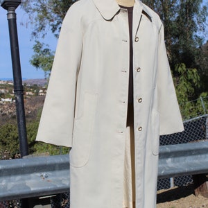 Vintage 60s Beige Womens Trench Coat 13 / 14 vintage / 60s / Forecaster ...