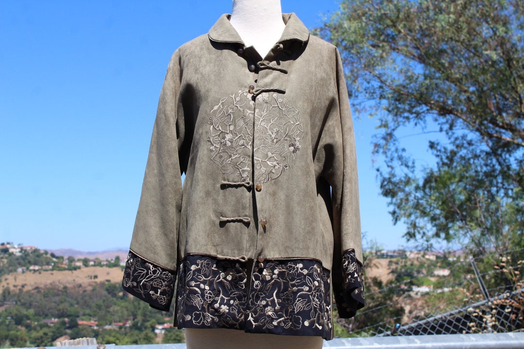 Stylish Green Chinese Cheongsam Jacket Women's 5 / Large - Etsy