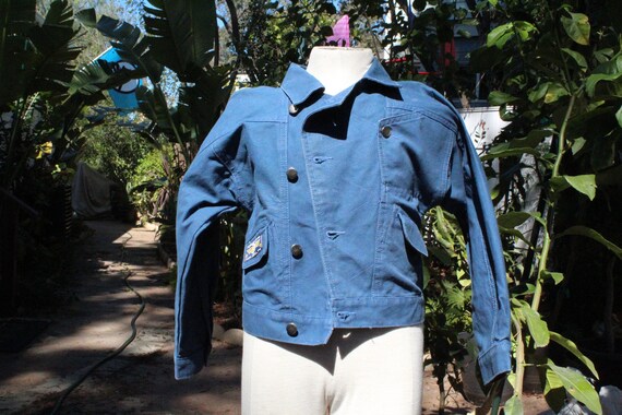 Kid's Blue Slant American Legend Jacket 5 (Vintage / … - Gem