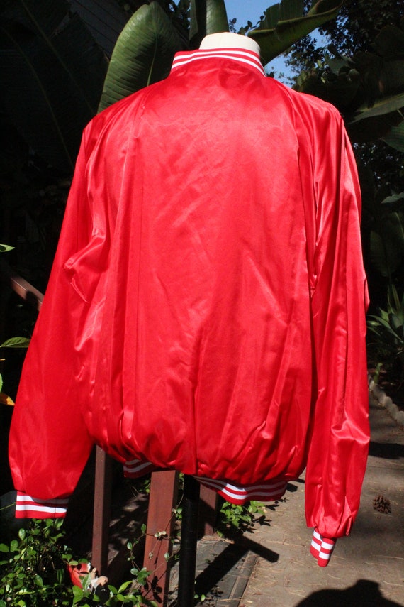 Vintage Cardinal Red Letterman Snap Jacket (Vintage /… - Gem