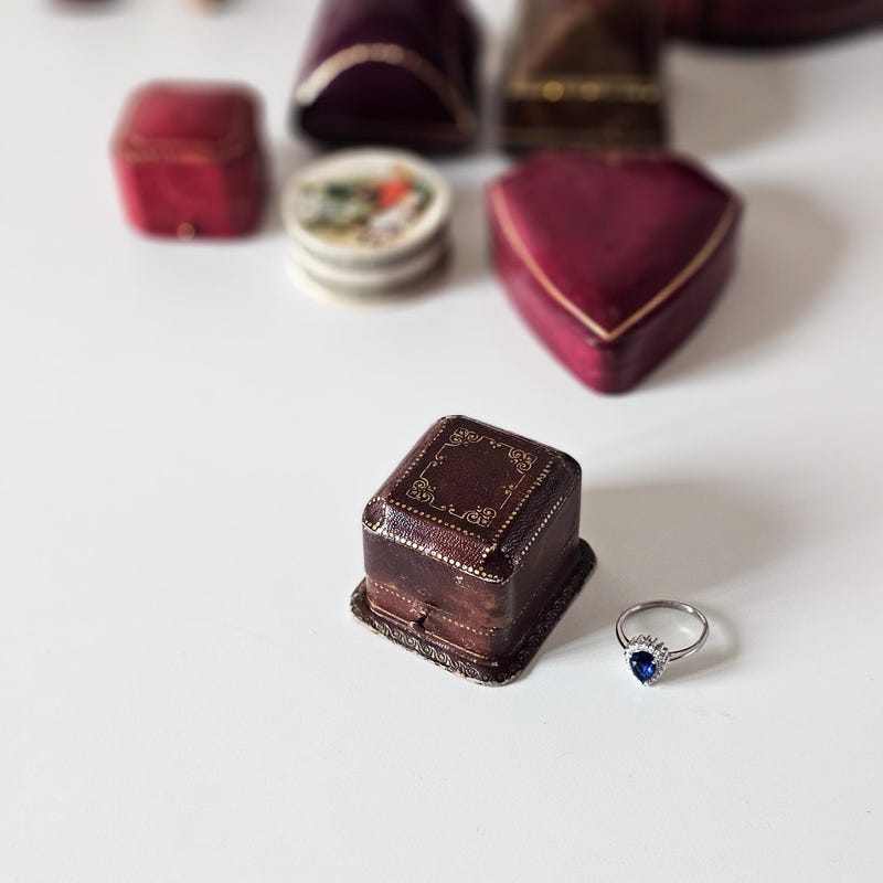 Antique Ring Box - Etsy