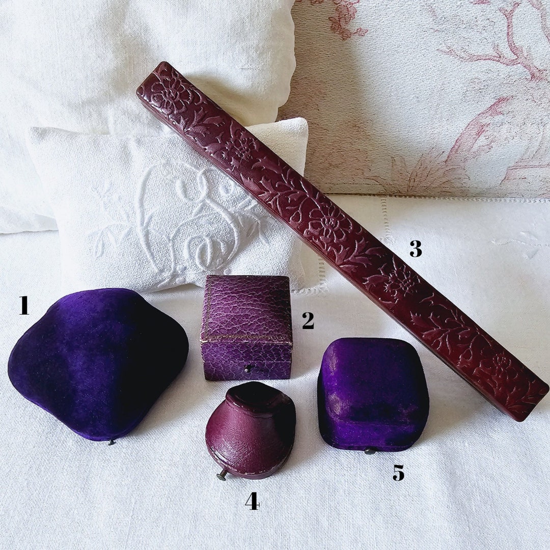 Antique Purple Jewelry Boxes for Different Uses - Etsy