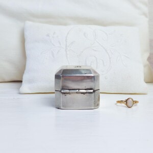 Antique Birks Silver Ring Box - Etsy