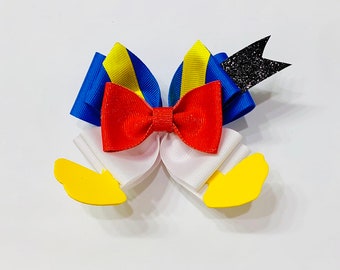 Daisy Duck Hair Bow Donald Duck Girlfriend Hair Clip Disney - Etsy