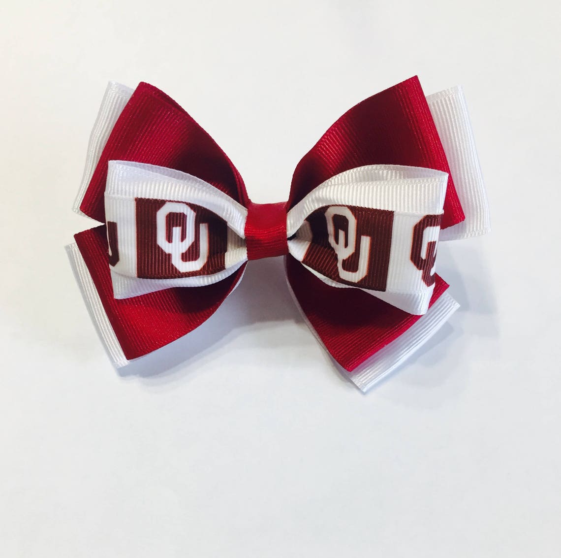 University of Oklahoma Hair Bow - Etsy
