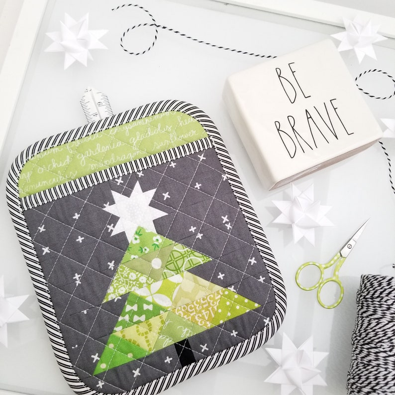 Christmas Tree Foundation Paper Piecing Pattern | Etsy