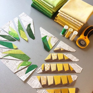 Pineapple Foundation Paper Piecing Pattern - Etsy