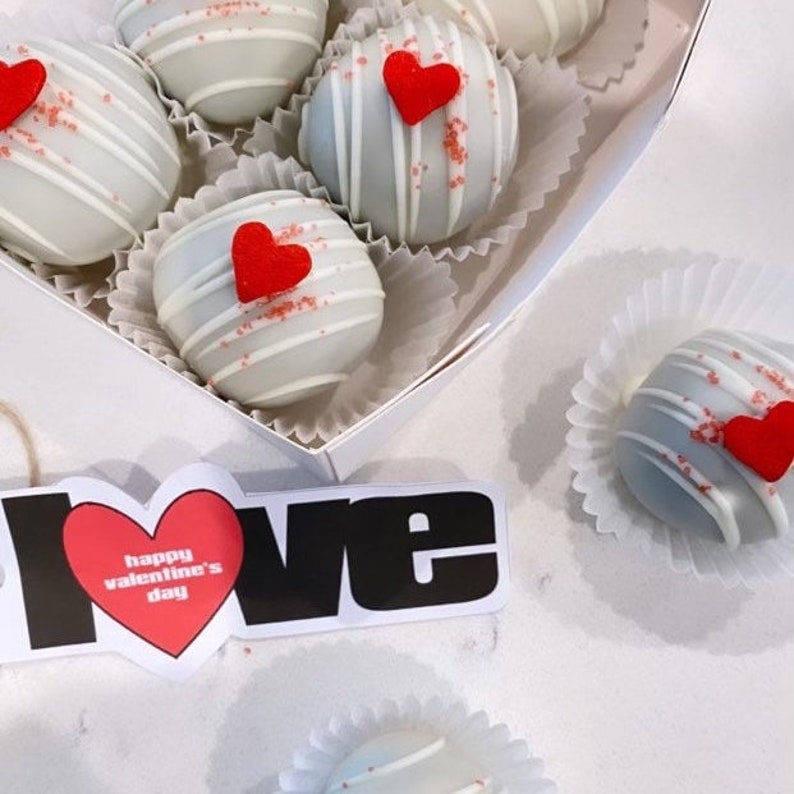 Valentine's Day LOVE Block Letter Gift Tags Printable PDF Download - Etsy