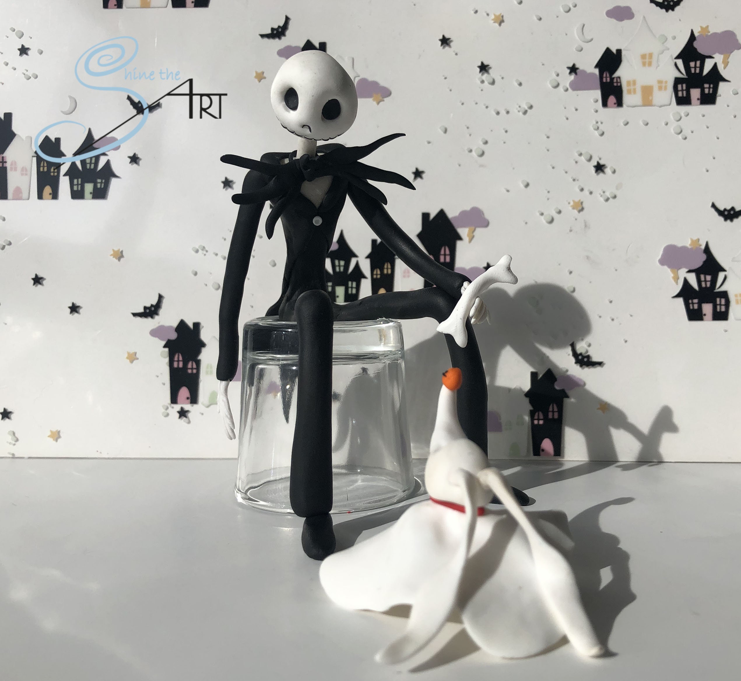 The Nightmare Before Christmas, JACK and ZERO Miniatures Handmade in ...