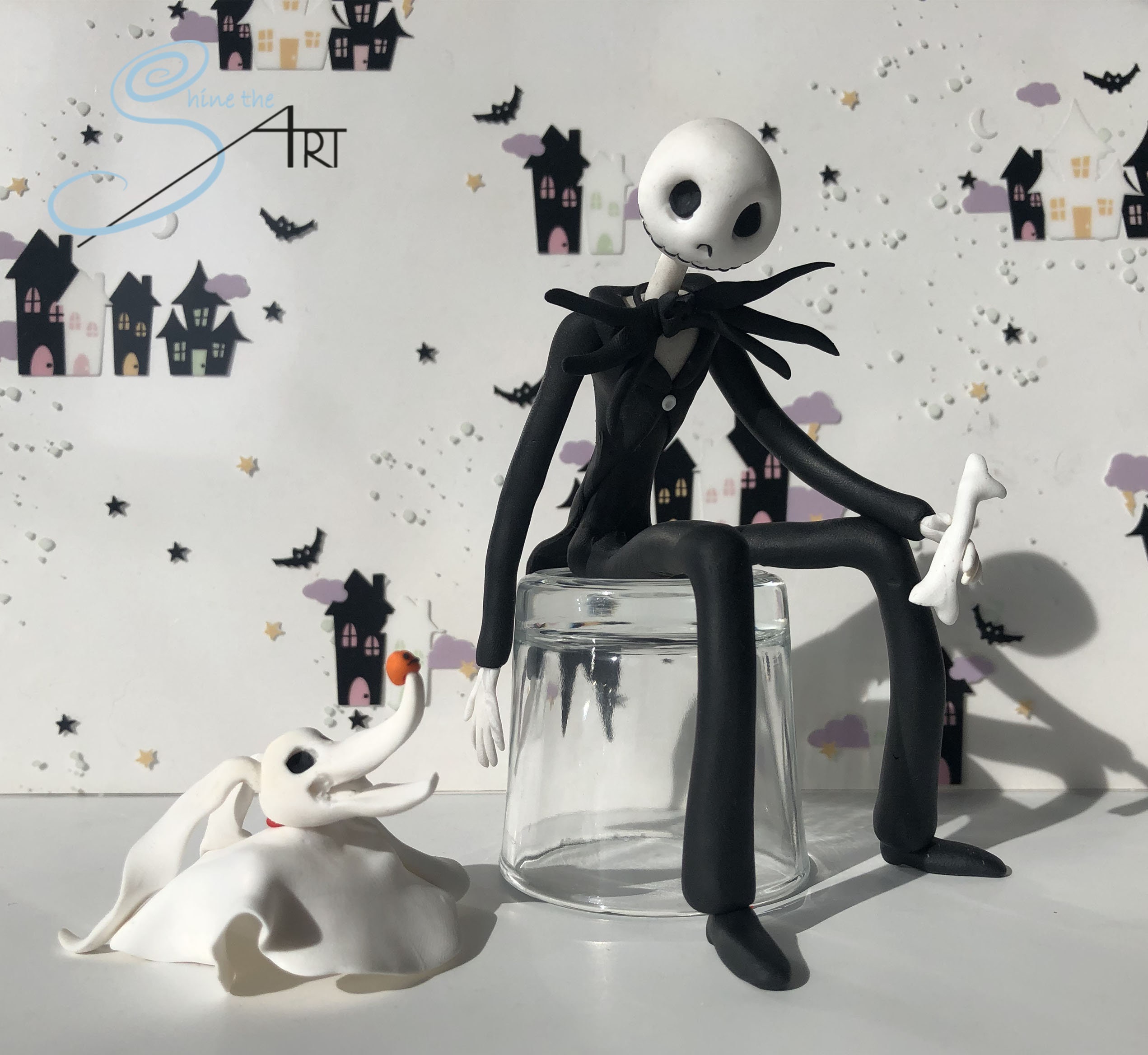 The Nightmare Before Christmas, JACK and ZERO Miniatures Handmade in ...