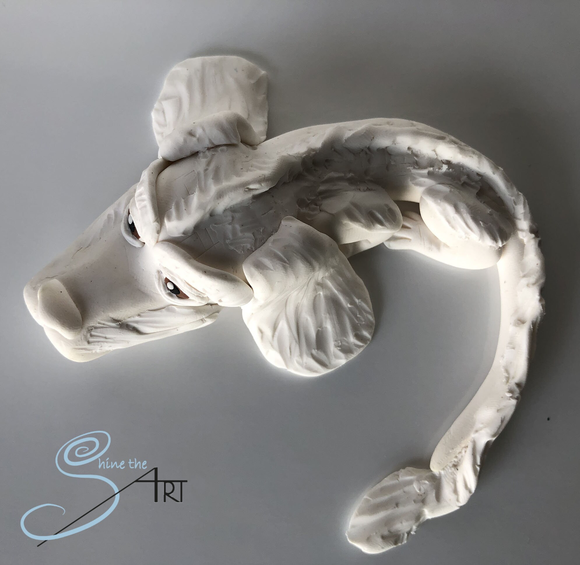 DRAGÓN FÚJUR hecho a mano en arcilla polimérica | Etsy