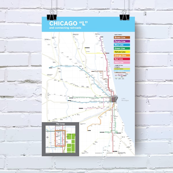Chicago L - Etsy