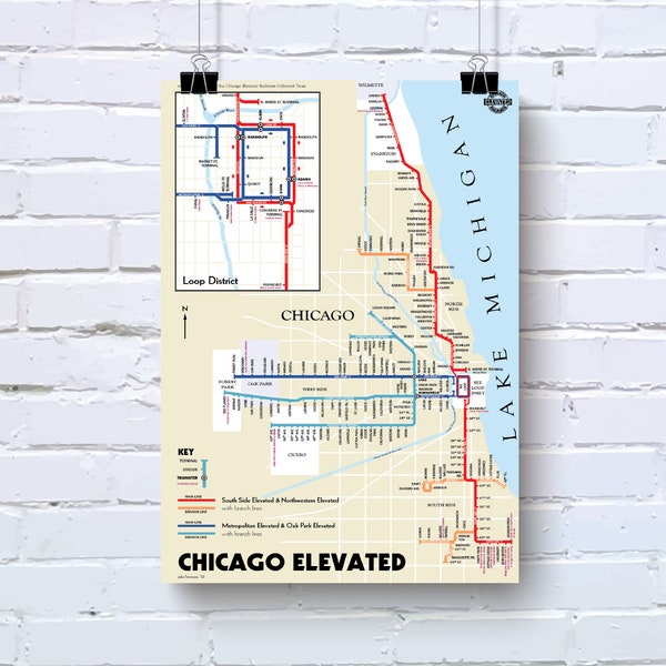 Chicago L - Etsy