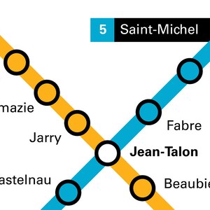 Montreal Metro Map Poster - Etsy