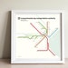 Boston MBTA Subway Map - Original Poster/art Print - Etsy