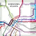 Atlanta Streetcar System Map Print, 1940 - Original Art Poster - Etsy