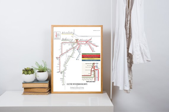 Portland Light Rail System Map New England Trains: Amtrak, Metro