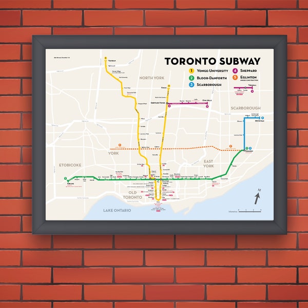 Subway Art Print - Etsy