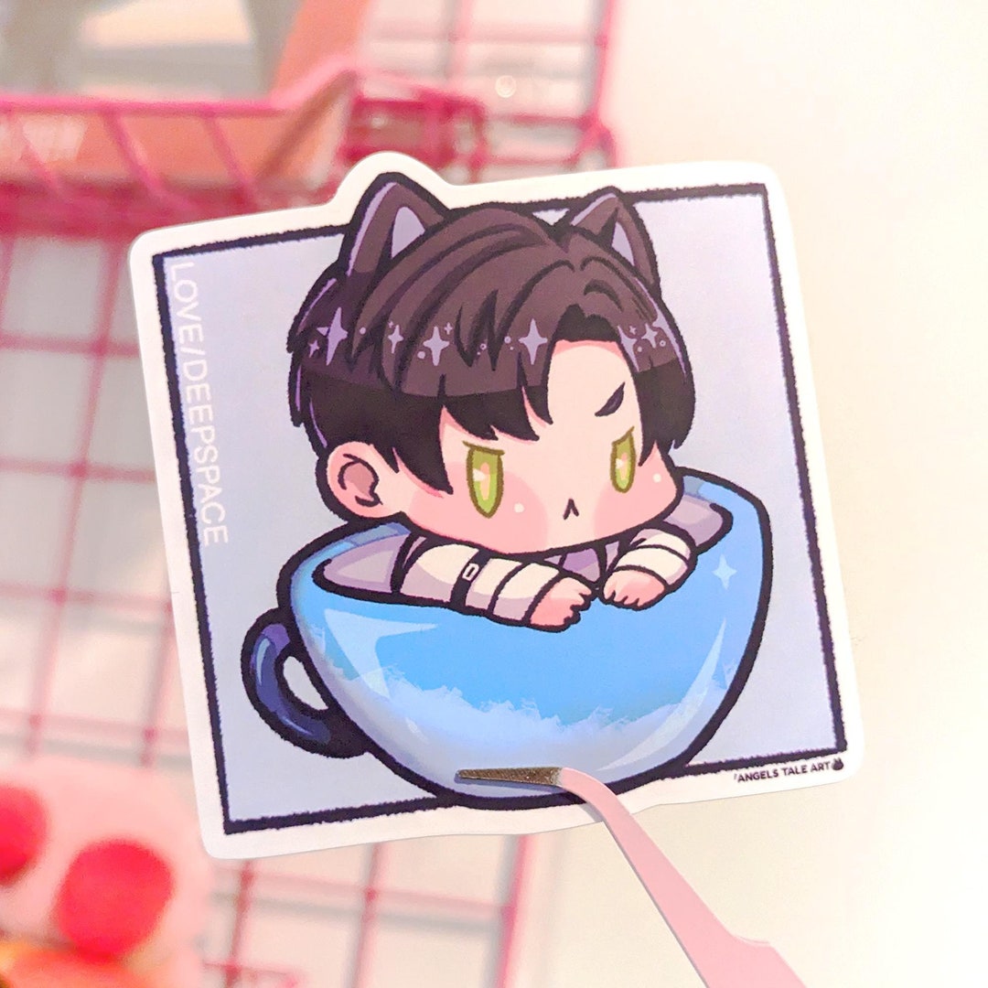 Cute Zayne Love and Deepspace Vinyl Sticker - Love and Deepspace Zayne ...