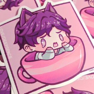 Cute Rafayel Love and Deepspace Vinyl Sticker Love and Deepspace ...