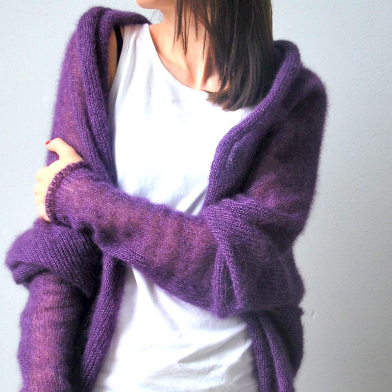 Light Purple Sweater - Etsy