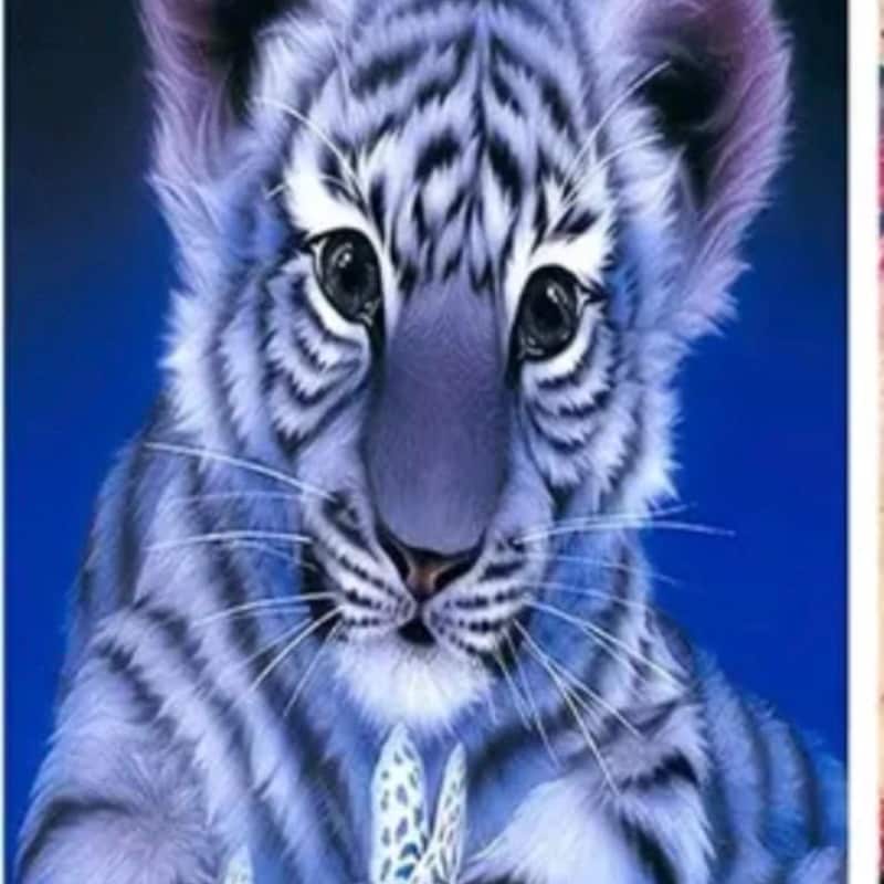 Tiger Diamond Art - Etsy UK