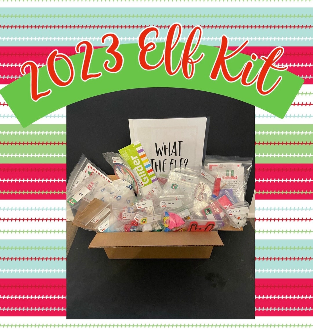 Elf Kit 2023 Elf Kit Elf Box Elf Box 2023 Elf Survival Kit Elf - Etsy ...