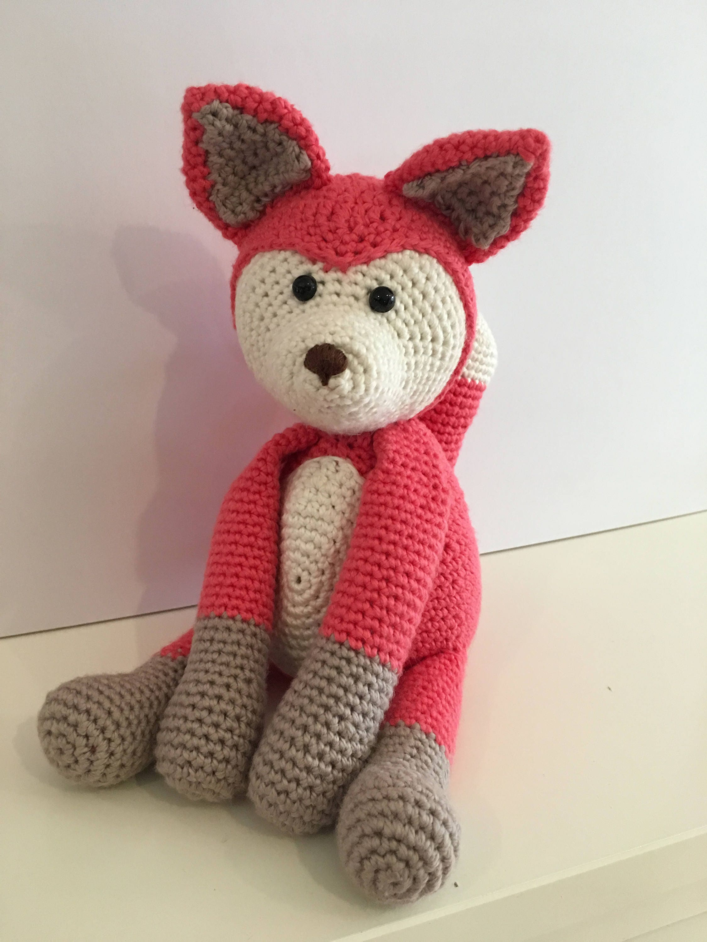 Crochet Fox Amigurumi Digital Downloadable Pattern PLUS FREE Owl ...