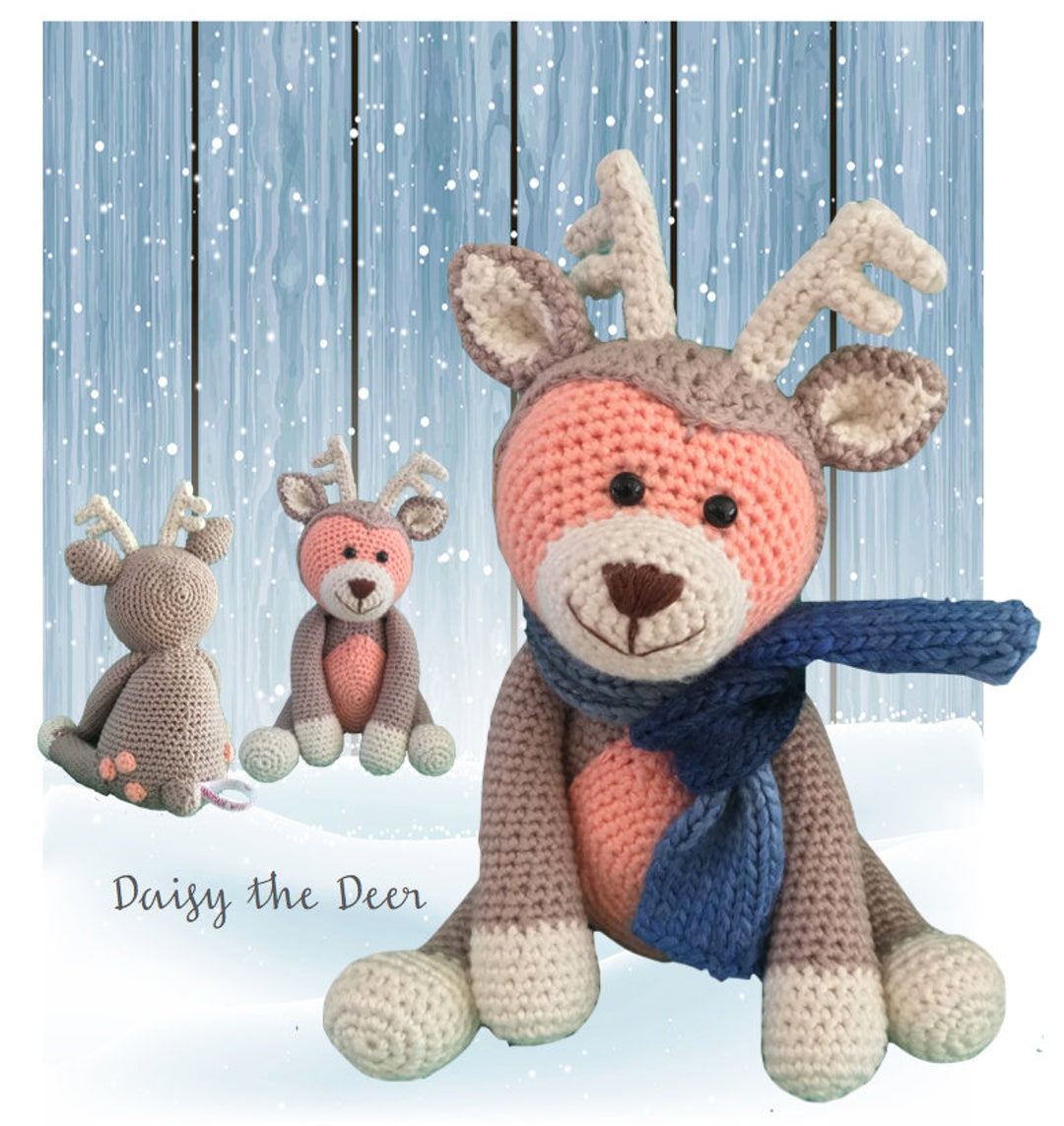 Crochet Deer Amigurumi Digital Downloadable Pattern PLUS OWL Pattern - Etsy