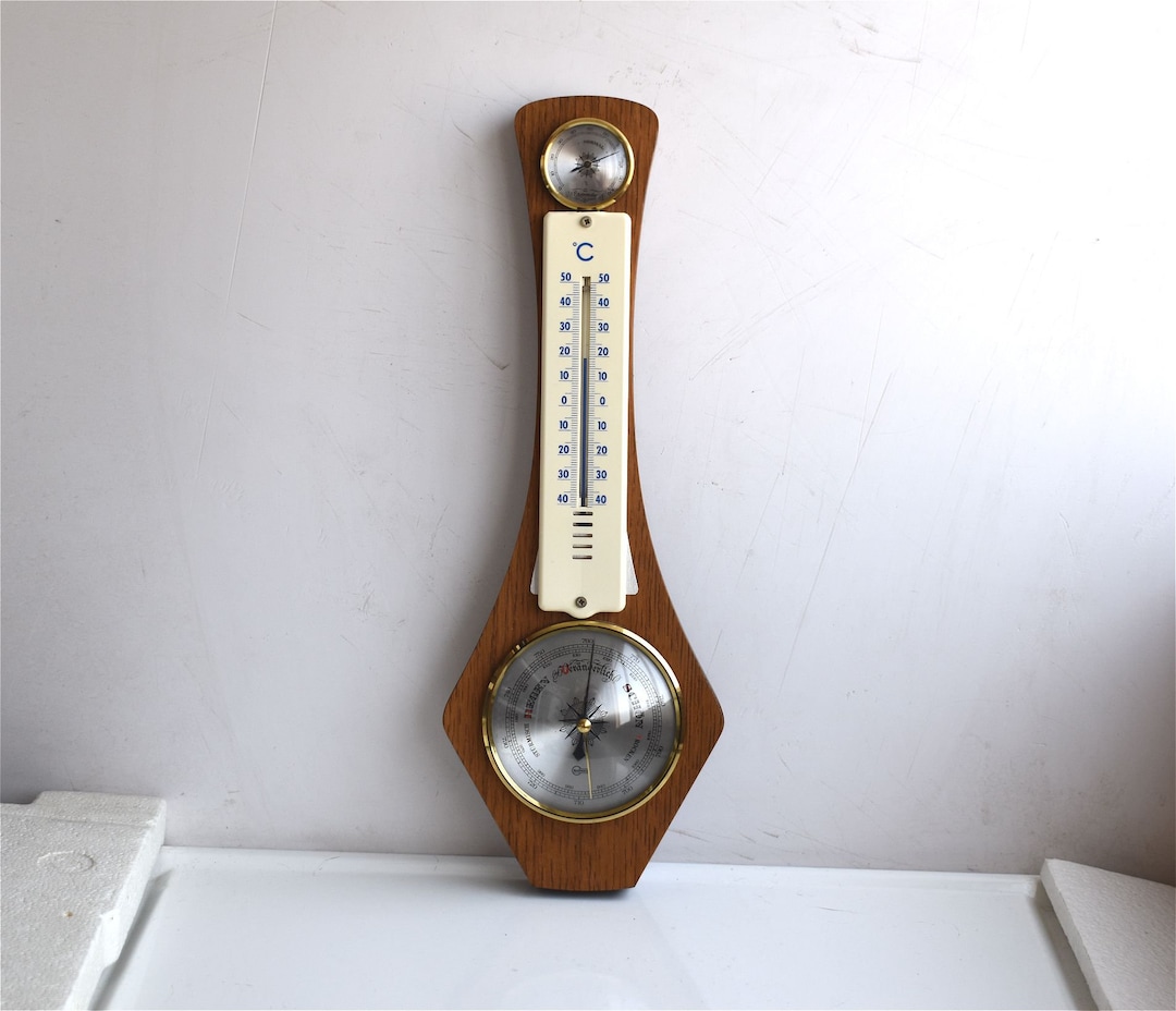 Vintage BARIGO Sturmisch Regen Veranderlich Schon Trocken Wall Hanging ...