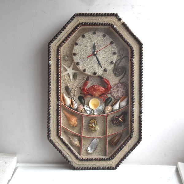 Seashell Clock - Etsy