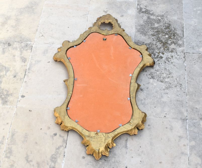 Vintage 25 Baroque Wooden Ornate Relief Gold Italian Wall Mounted ...