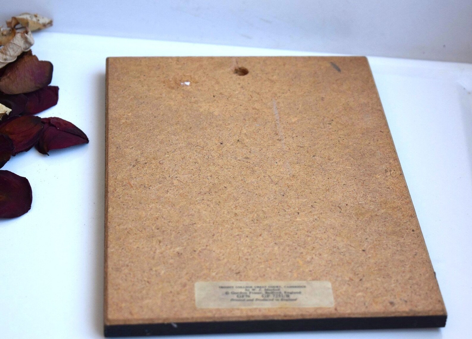 Vintage Reproduction Print Stamped Photo Picture England UK Cambridge ...