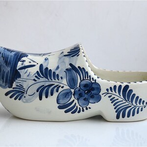 Vintage Large Holland Dutch Delft Shoes Porcelain Wall Hanging - Etsy