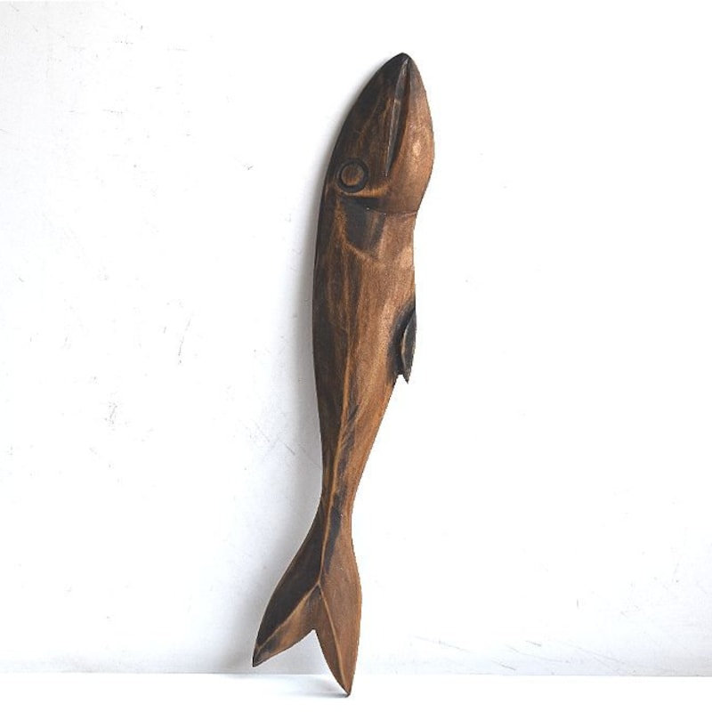 Wooden Fish Wall Art - Etsy