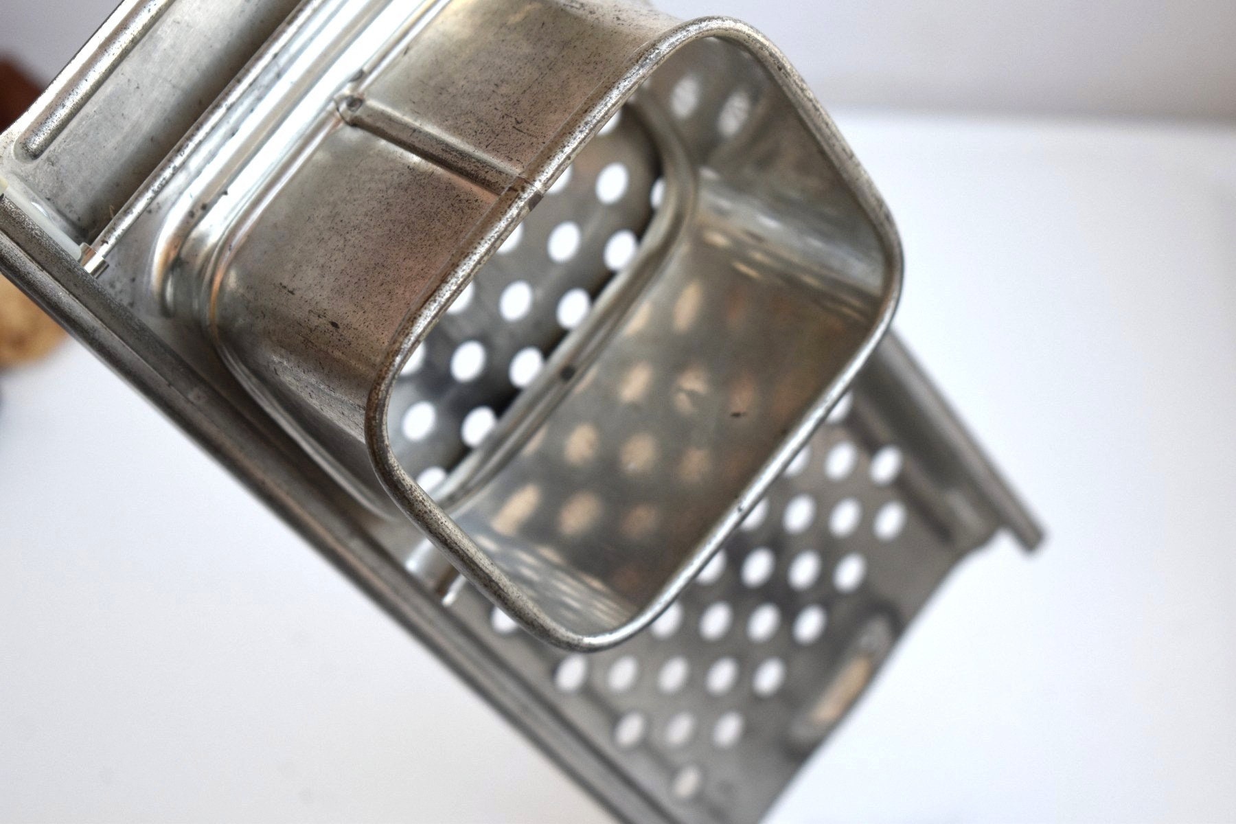 Vintage Large Metal Slide Vegetable Grater Hanging Rustic - Etsy