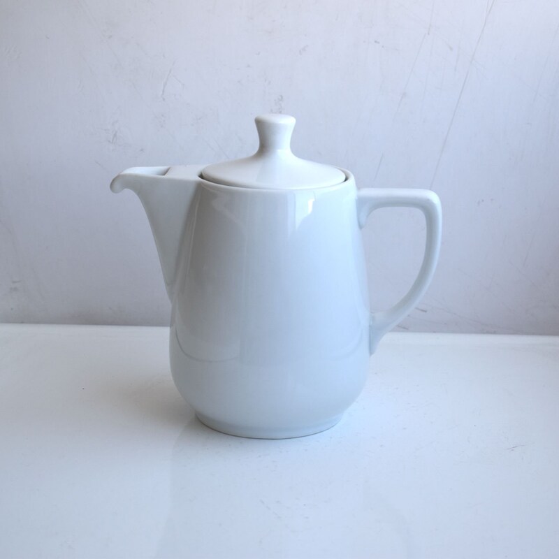 White Teapot - Etsy